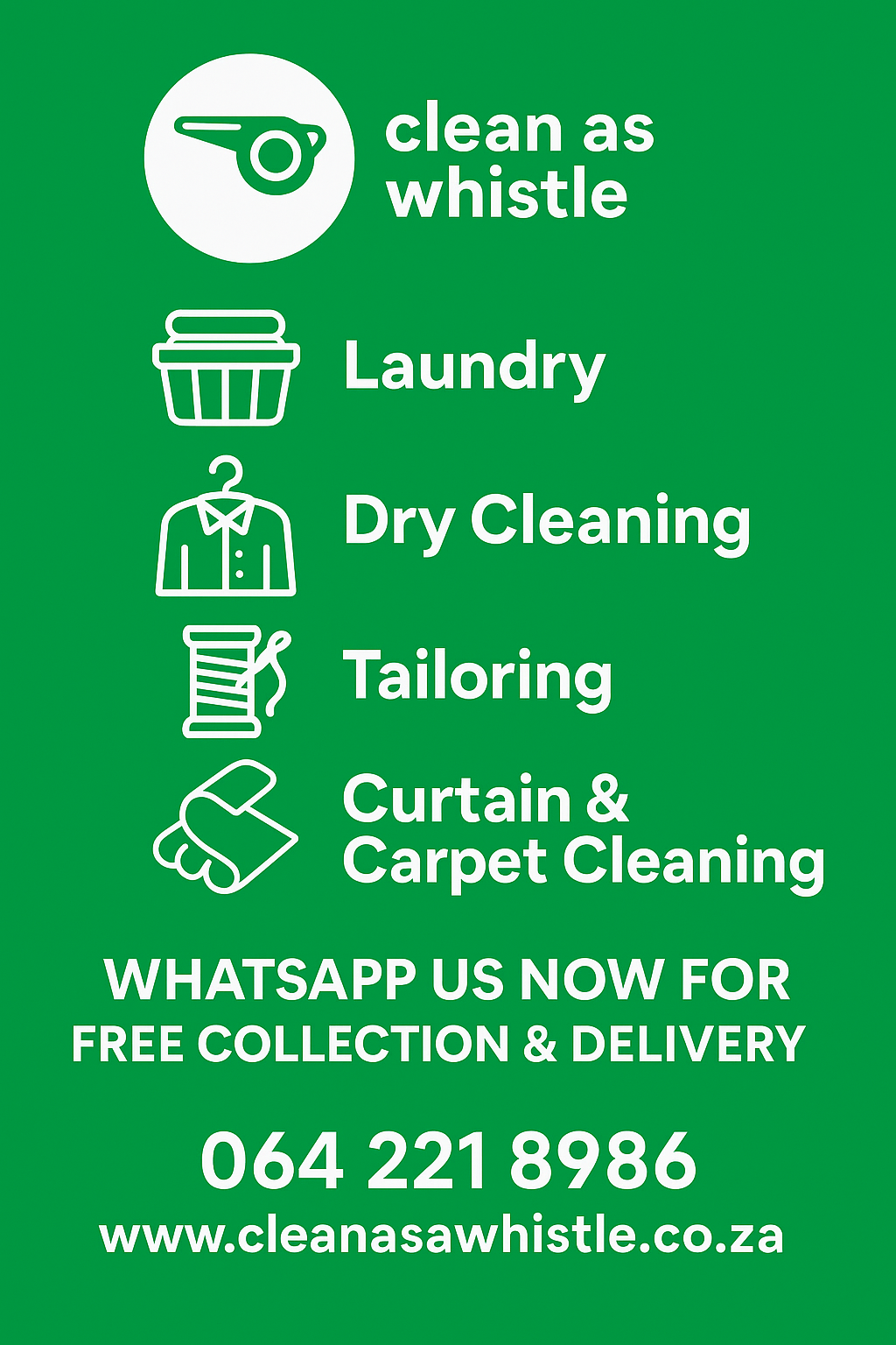 Clean as a Whistle Laundry | Midstream's Trusted Laundry Service